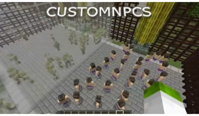 Custom Npcs Mod para Minecraft 1.12.2 y 1.7.10 | 【Descargar】