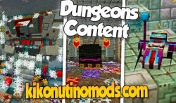 Dungeons Content mod para Minecraft 1.16.5 y 1.12.2 |【Forge】