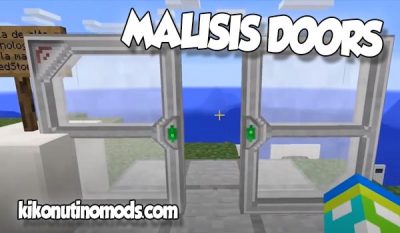 Malisis Doors mod para Minecraft 1.12.2 -【ACTUALIZADO】