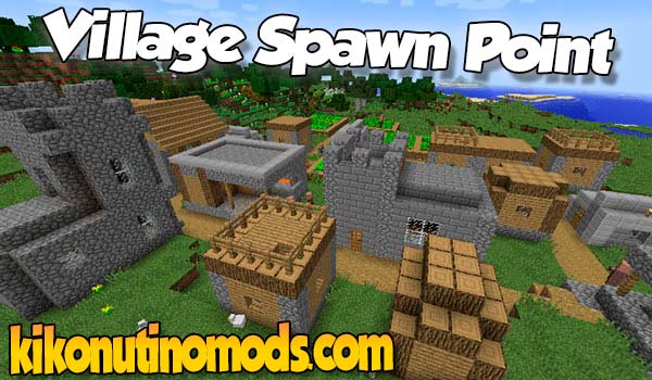 Village Spawn Point MOD para Minecraft 1.16.5, 1.16.4 y 1.12.2