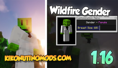 Wildfire Gender Mod para Minecraft 1.16.5 -【Mods para Minecraft】