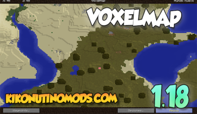 VoxelMap Mod para Minecraft 1.18.1 y 1.18 -【Descargar】