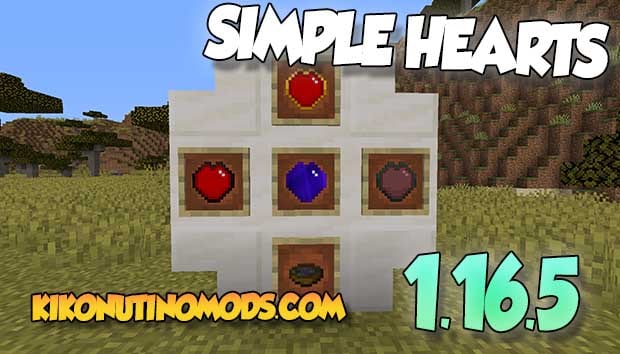 Simple Hearts Mod para Minecraft 1.16.5 -【ACTUALIZADO】