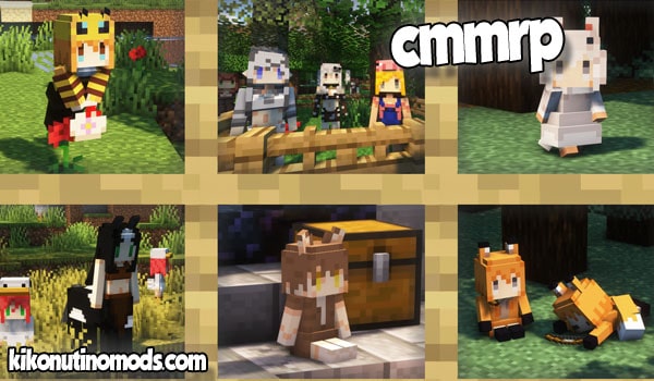 Cute Mob Models TexturePack for Minecraft 1.18.2 - 1.17.1 and 1.16.5