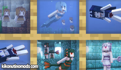 Cute Mob Models TexturePack for Minecraft 1.18.2 - 1.17.1 and 1.16.5