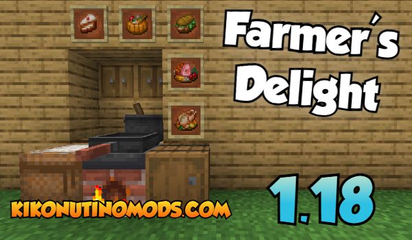 Farmer's Delight Mod para Minecraft |【1.19.2, 1.19.1 y 1.19】