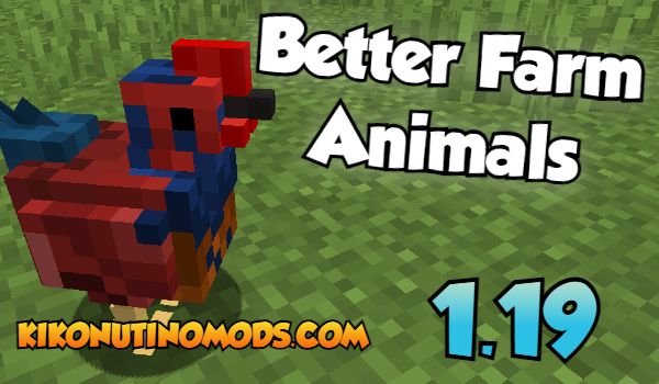 Better Farm Animals Texture Pack para Minecraft 1.19.3, 1.19.2 y 1.19 ...
