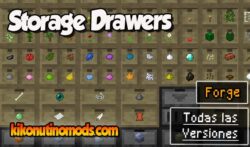 Storage Drawers Mod | 1.21.1, 1.21, 1.20.1, 1.16.5, 1.12.2... » Mods ...