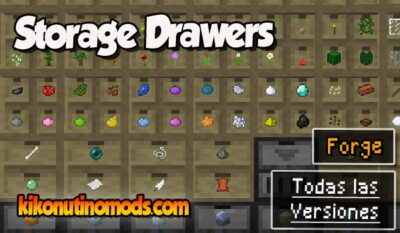 Storage Drawers Mod | 1.21.1, 1.21, 1.20.1, 1.16.5, 1.12.2... » Mods ...