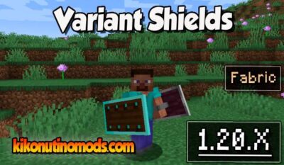 Variant Shields Mod para Minecraft |【1.20.2, 1.20.1 y 1.20】