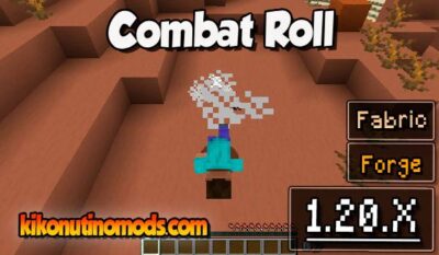 Combat Roll Mod para Minecraft |【1.20.2, 1.20.1 y 1.20】