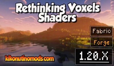 Rethinking Voxels Shaders para Minecraft |【1.20.3 -> 1.20】