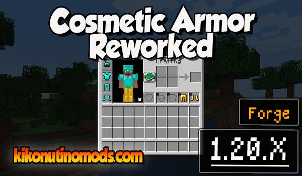 Cosmetic Armor Reworked Mod for Minecraft |【1.20.1 & 1.20】