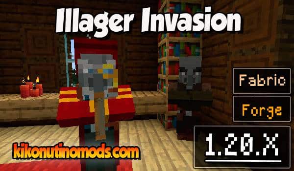 Illager Invasion Mod for Minecraft |【1.20.1 & 1.20】