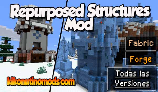 Repurposed Structures Mod | 1.20.6, 1.20.4, 1.20.1, 1.19.4, 1.19.2…