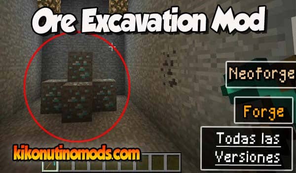 Ore Excavation Mod 1.21, 1.20.6 and 1.20.1 » Mods para Minecraft ...