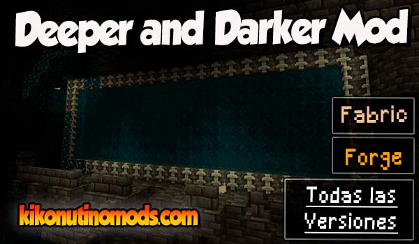 Deeper and Darker Mod | 1.20.4, 1.20.1, 1.19.2…