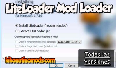 LiteLoader for MINECRAFT (Mod Loader) | 1.12.2, 1.7.10…