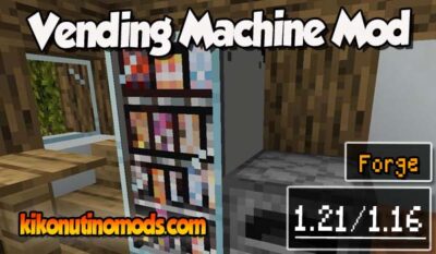 Vending Machine Mod | 1.21, 1.20.1 y 1.16.5 » Mods para Minecraft ...