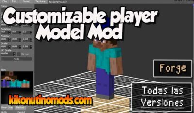 Customizable Player Models Mod | 1.21, 1.20.1, 1.16.5 y 1.12.2 » Mods para Minecraft | ¡Descarga ...
