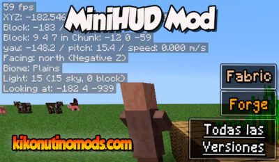 MiniHUD Mod | 1.20.6, 1.20.4, 1.20.1, 1.19.4, 1.19.2, 1.18.2…