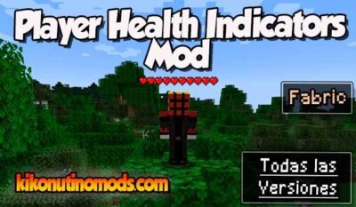 Player Health Indicators Mod | 1.20.1, 1.19.4, 1.19.2, 1.18.2…
