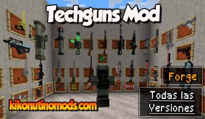Techguns Mod | 1.12.2, 1.7.10…