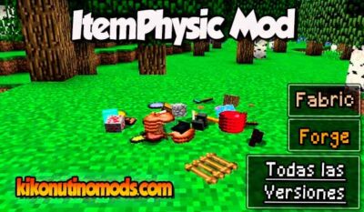 ItemPhysic Mod | 1.21, 1.20.6, 1.20.4, 1.20.1, 1.19.4, 1.19.2, 1.18.2…