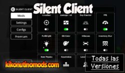 Silent Client Launcher para MINECRAFT | 1.21, 1.8.9…