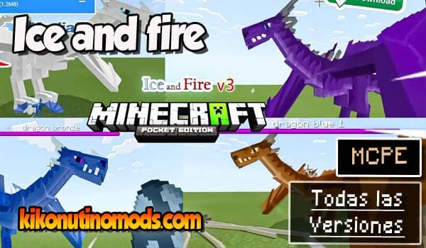 Ice and Fire Addon MCPE | 1.21 y 1.20 » Mods para Minecraft | ¡Descarga ...