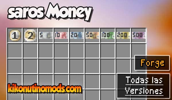 Saro's Money Mod | 1.21.1, 1.21, 1.20.1, 1.16.5, 1.12.2... » Mods para ...