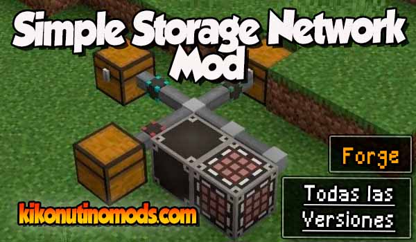Simple Storage Network Mod | 1.20.1, 1.19.4, 1.19.2, 1.18.2, 1.16.5…