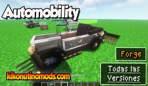 Automobility Mod | 1.20.1, 1.19.2, 1.18.2 » Mods para Minecraft ...