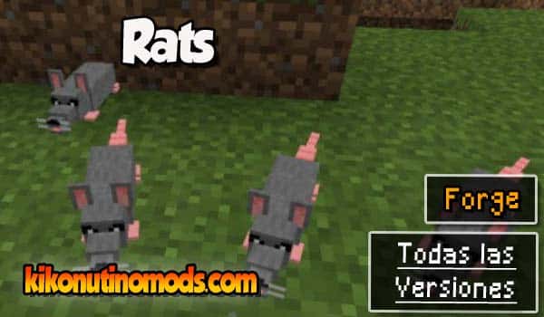 Rats Mod | 1.20.1, 1.16.5 y 1.12.2 » Mods para Minecraft | ¡Descarga ...