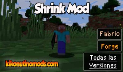 Shrink Mod | 1.21, 1.20.4, 1.20.1, 1.19.2, 1.18.2, 1.16.5…